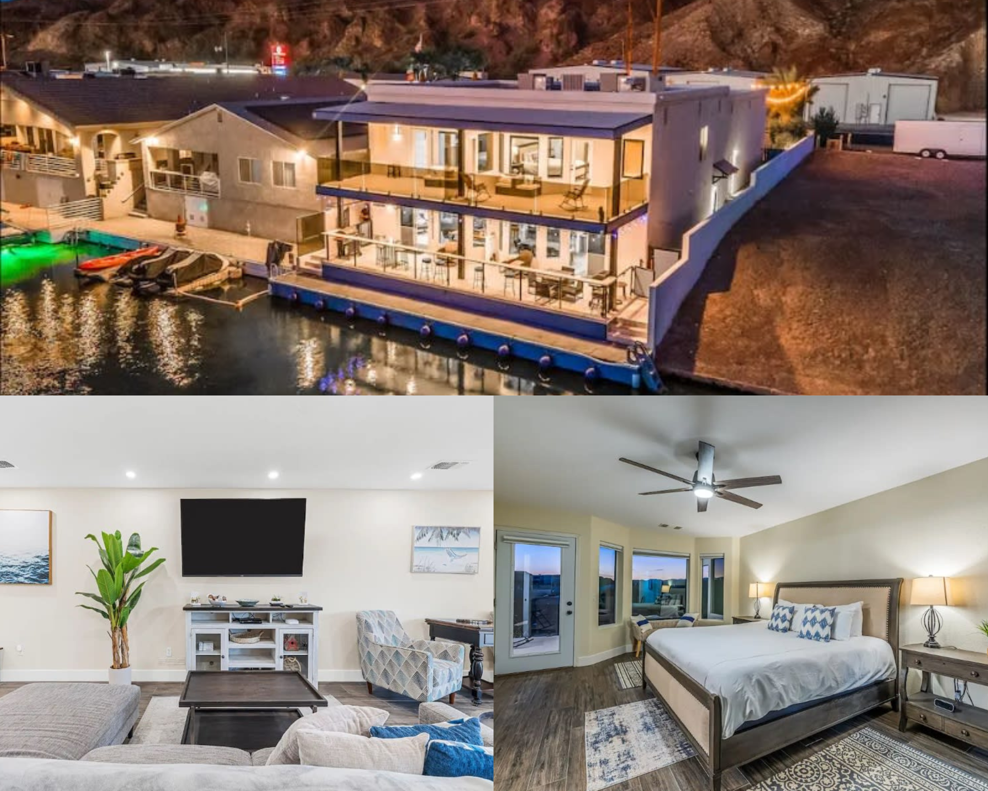 Chateau Bleu, Canal front Stunner, Private Dock | RedAwning
